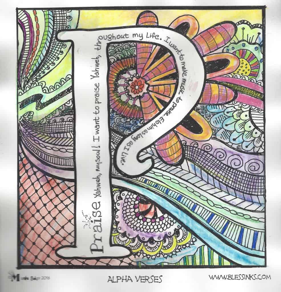 Doodle Devo Friday - P for Praise and Printable - Blessinks: Visual ...