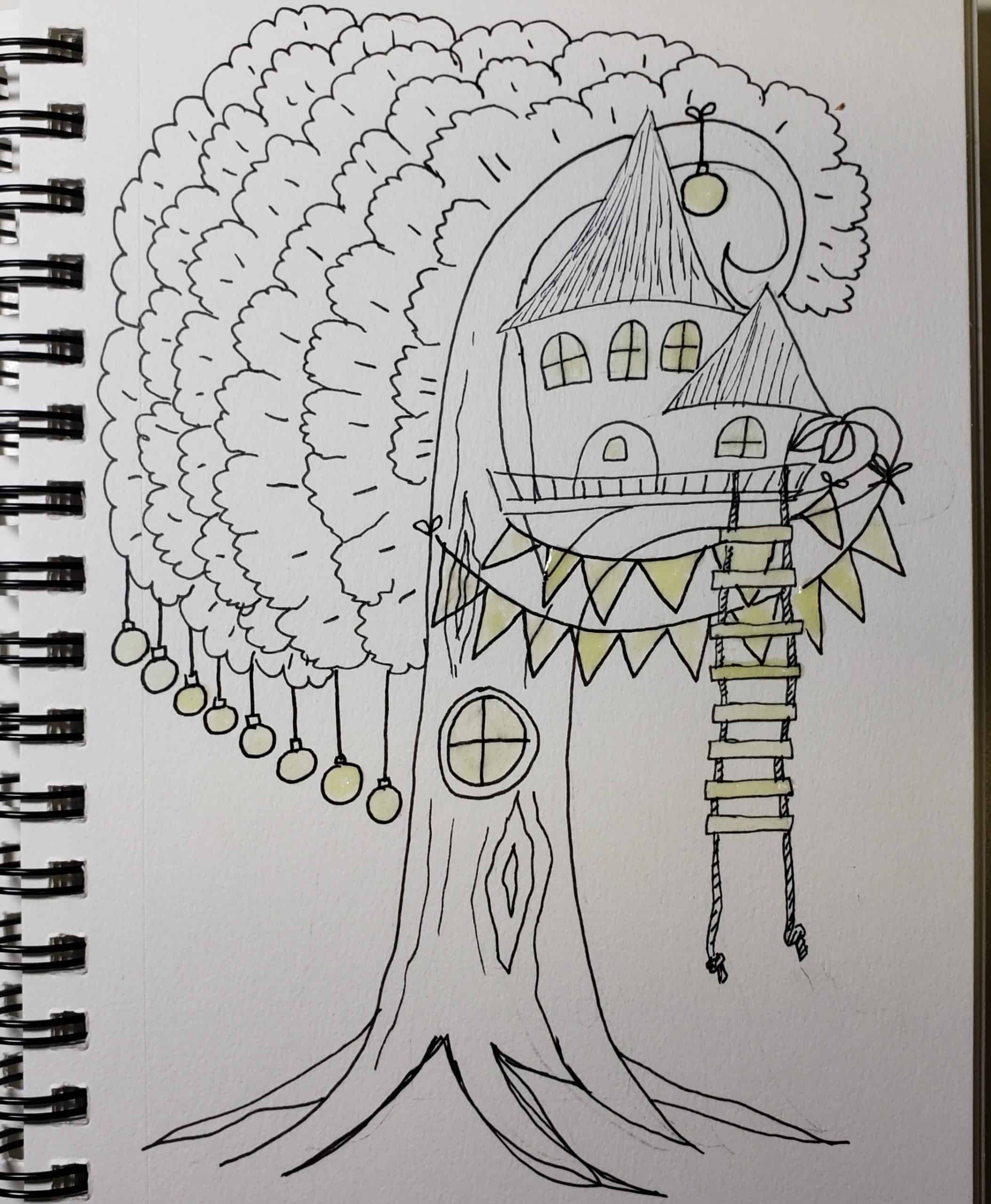 Sketchnote Summer Camp - Let's make a Treehouse - Blessinks: Art by ...